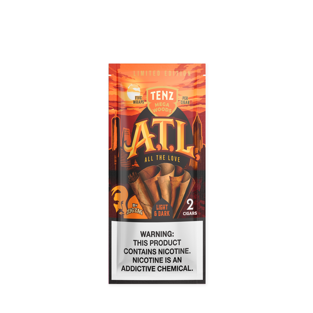 Zig-Zag Tenz Natural Leaf Cigars - ATL – Zig-Zag Wraps